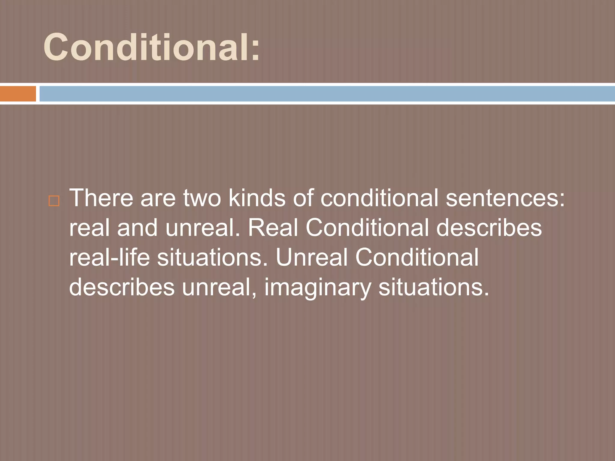 Conditional | PPTX