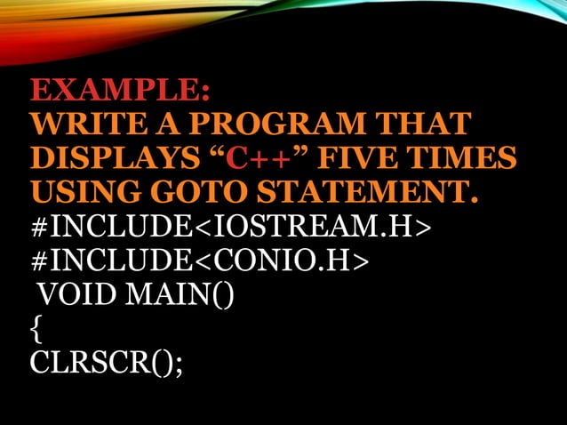 Conditional statement c++ | PPTX