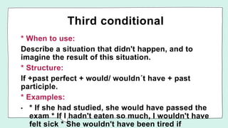 GRAMMAR, USE AND EXAMPLE OF THE PROPER USE OF CONDITIONALS | PPTX | Internet for Beginners ...