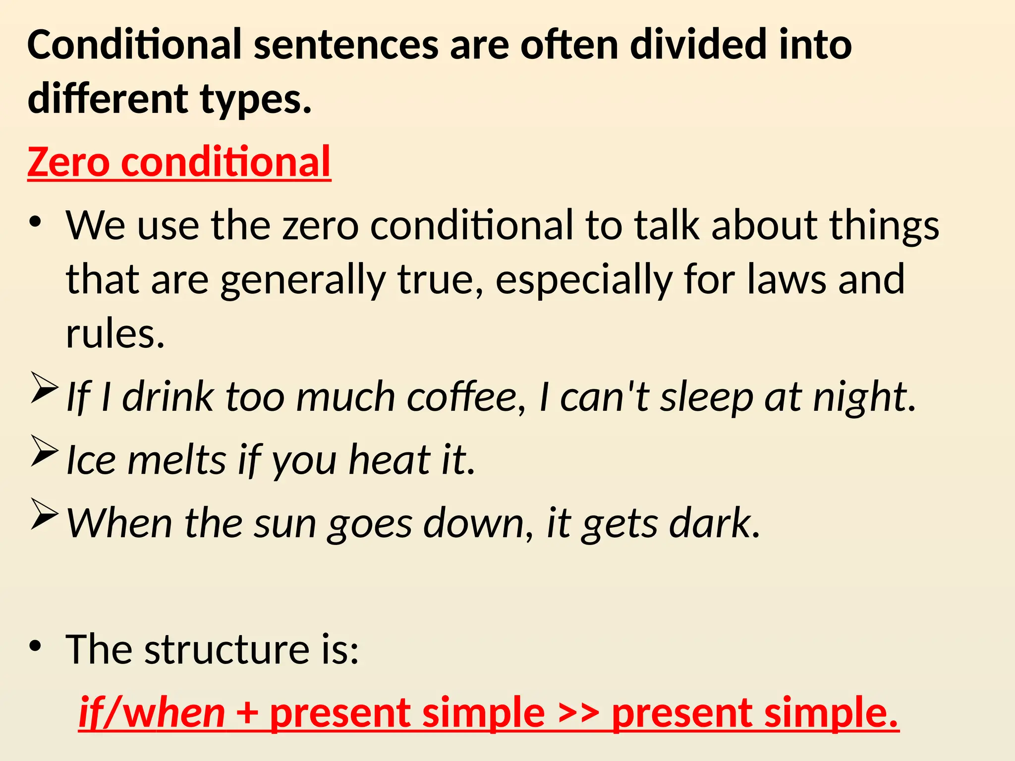CONDITIONAL ....'IF' CLAUSE english materialpptx | PPTX
