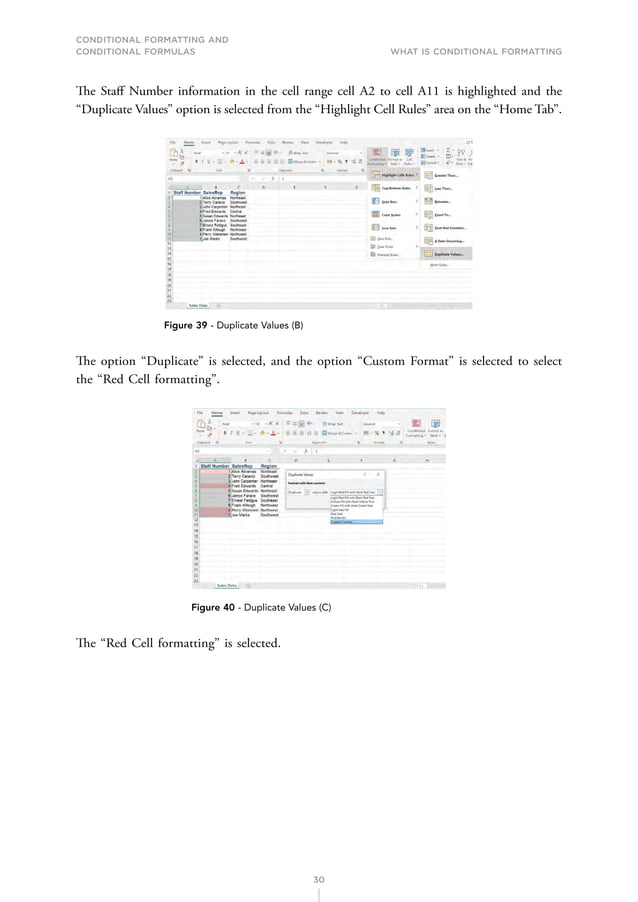 Conditional Formatting And Conditional Formulaspdf