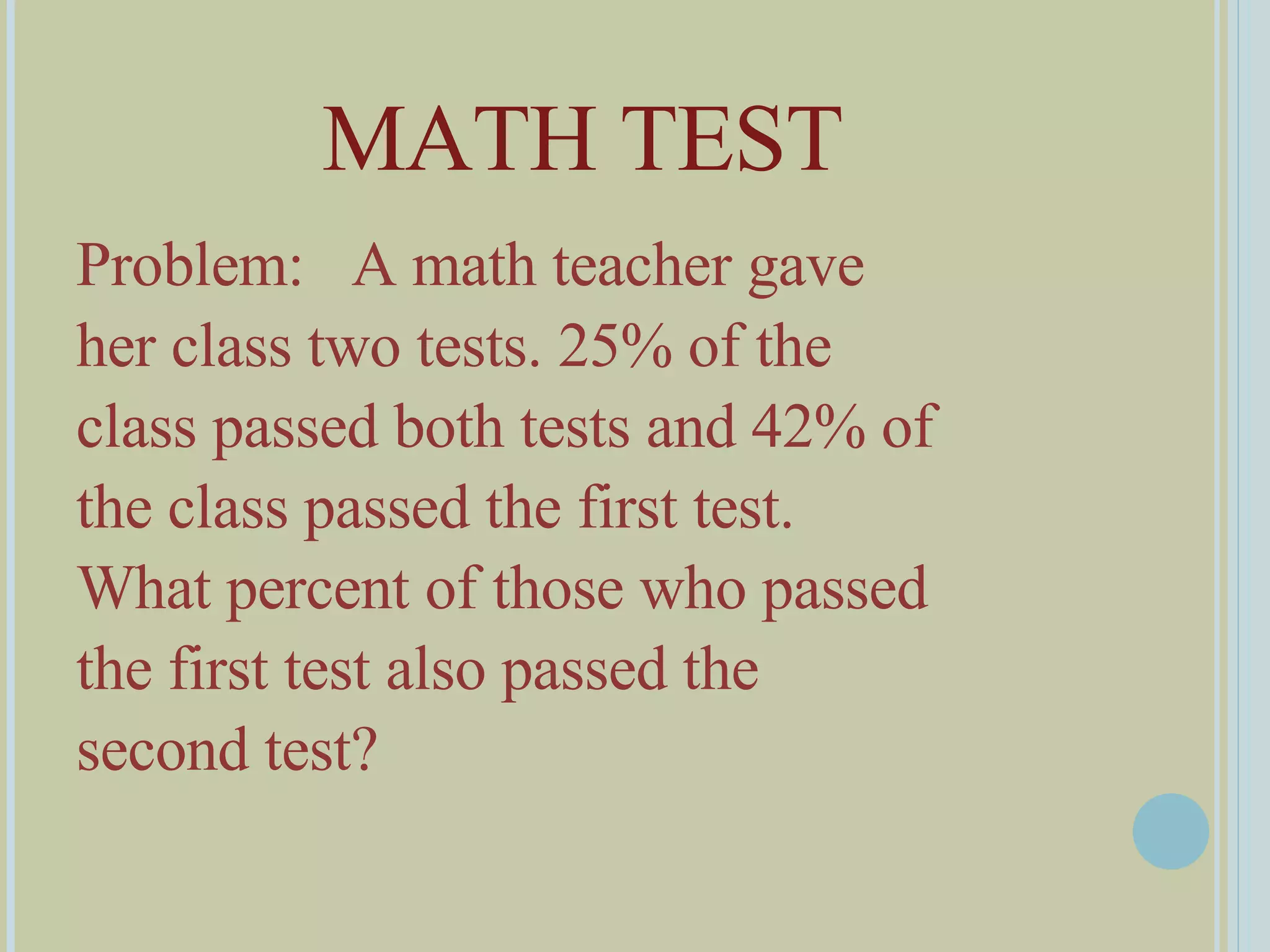 Conditional Probability | PPT Conditional Probability | PPT