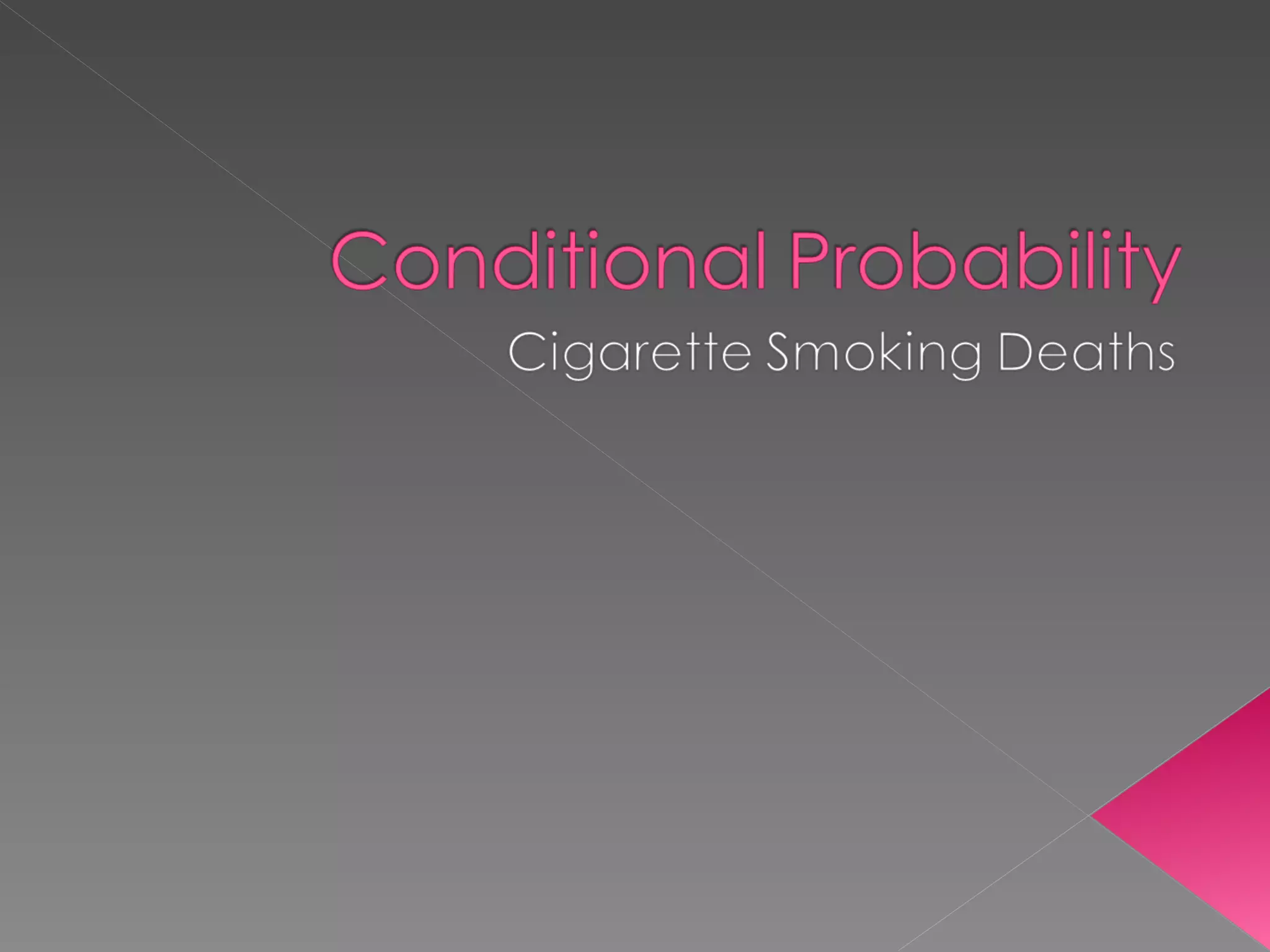 Conditional Probability | PPT