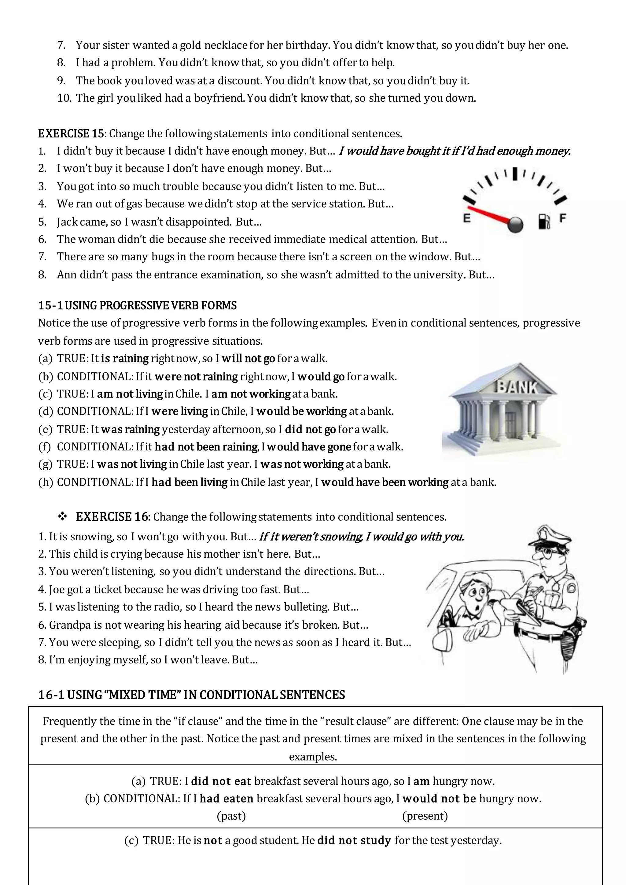 Conditional sentences- | DOCX
