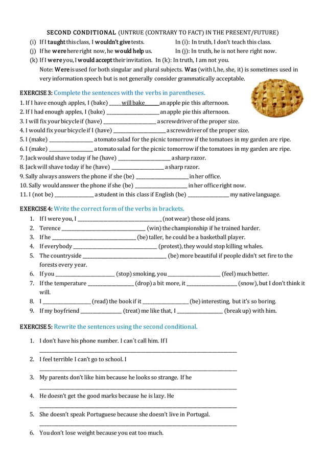 Conditional sentences- | DOCX