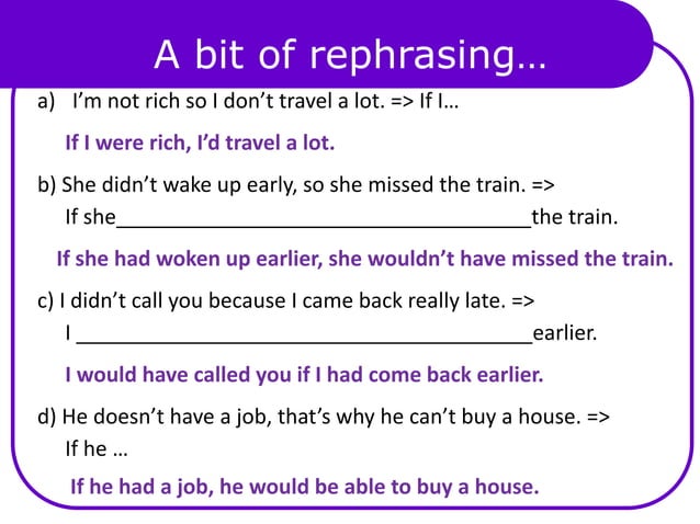conditional-sentences-pptx sentence transformation rephrasing.pptx