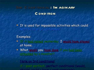 Conditional sentences | PPT
