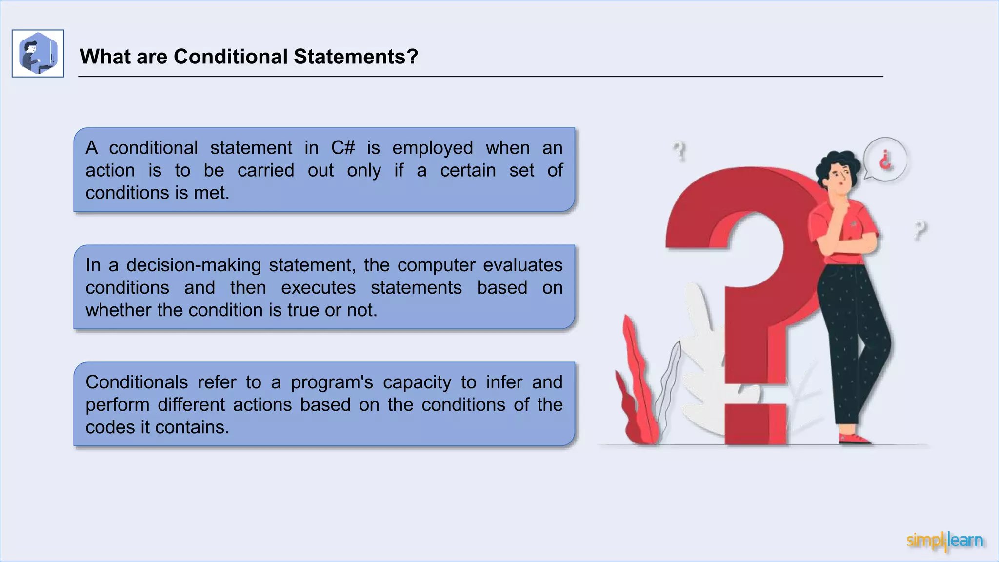 Conditional Statement in C# | PPTX