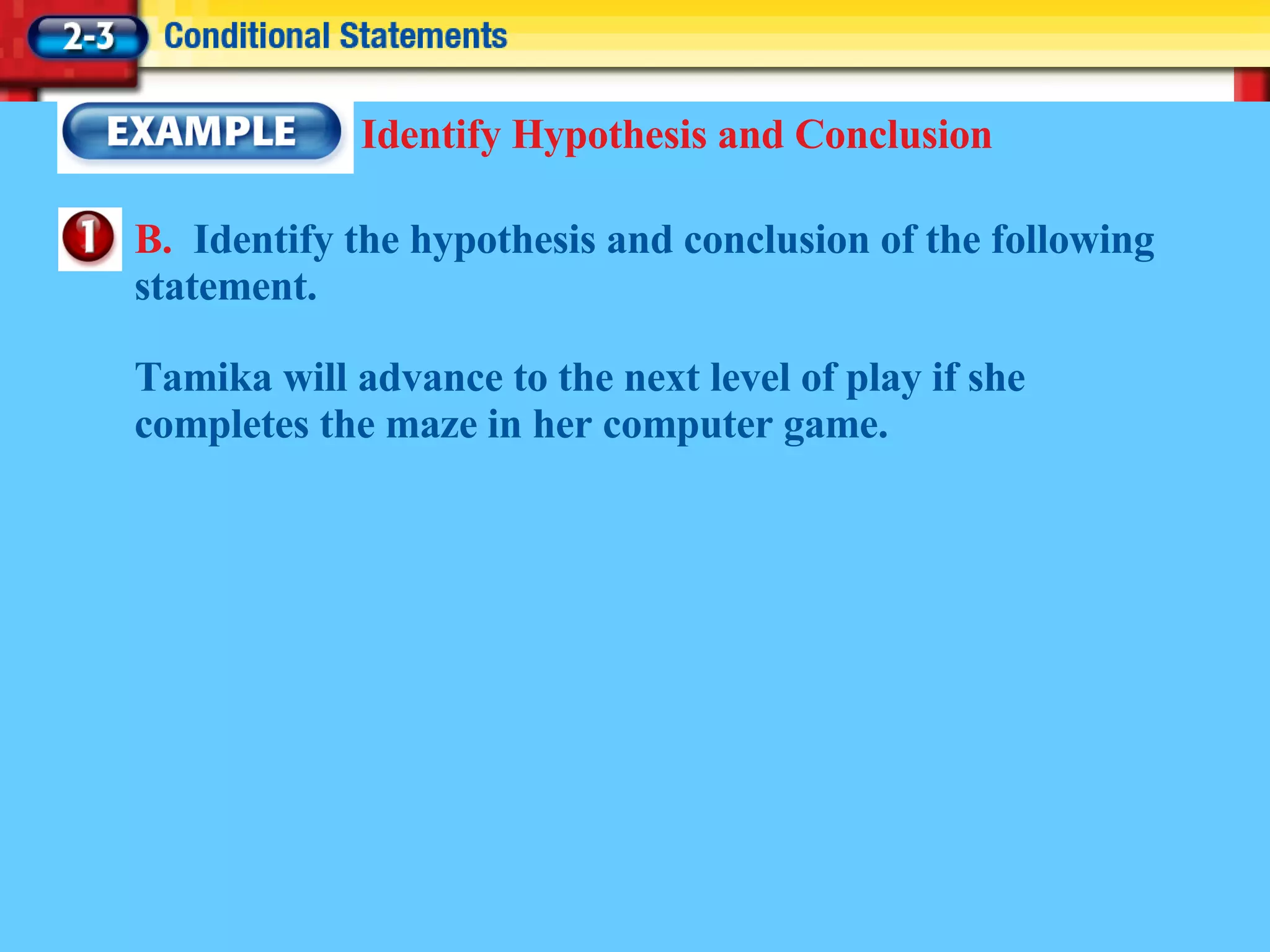Conditional Statements | PPT