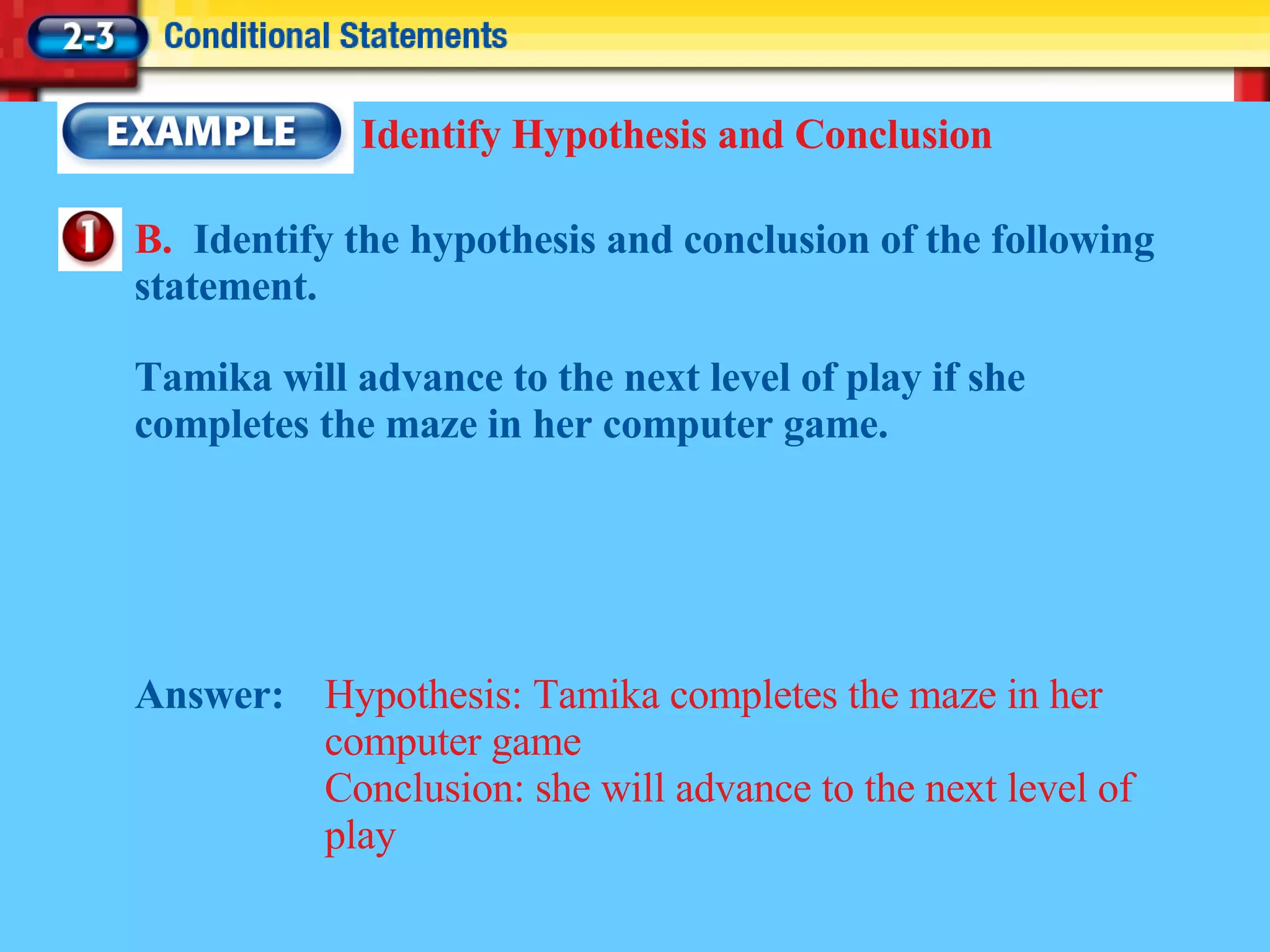 Conditional Statements | PPT