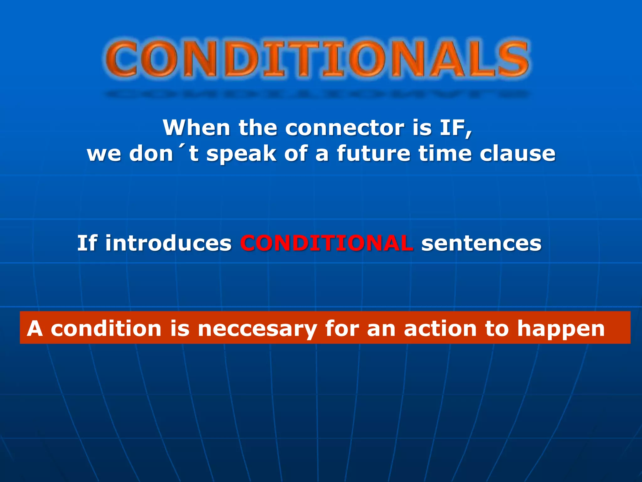 primer condicional | PPTX
