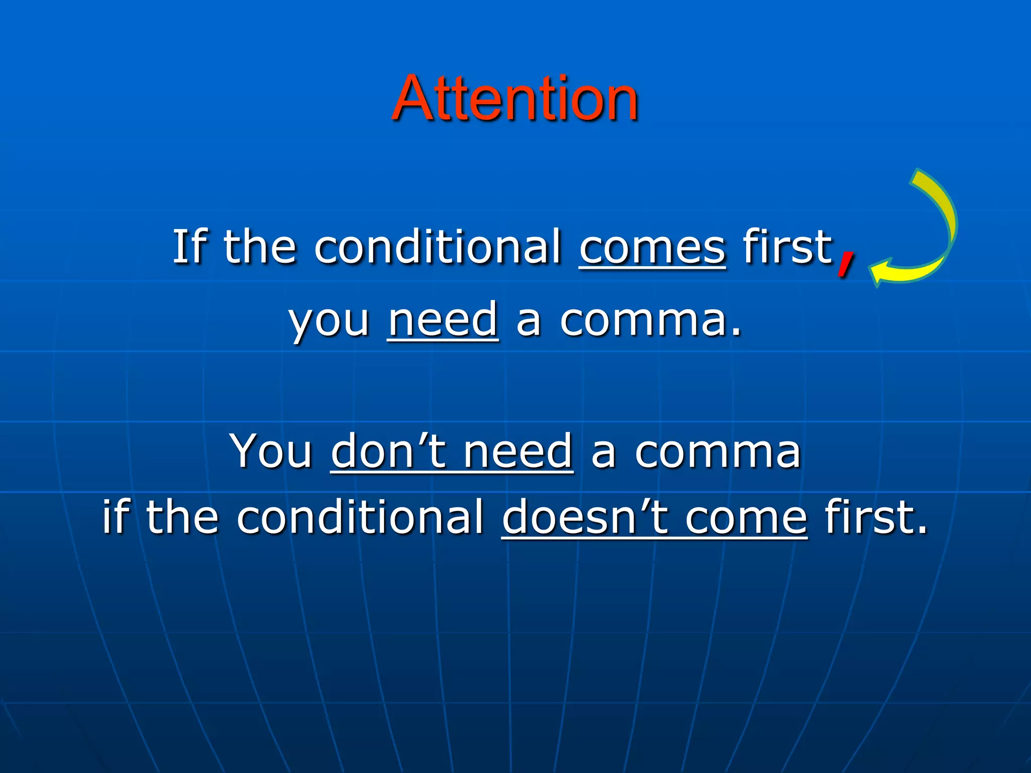 primer condicional | PPTX