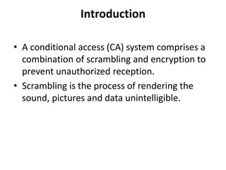 Conditional Access System | PPT