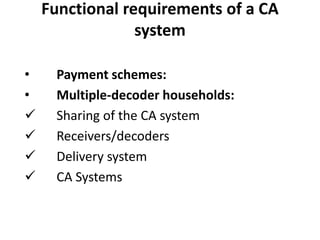 Conditional Access System | PPT