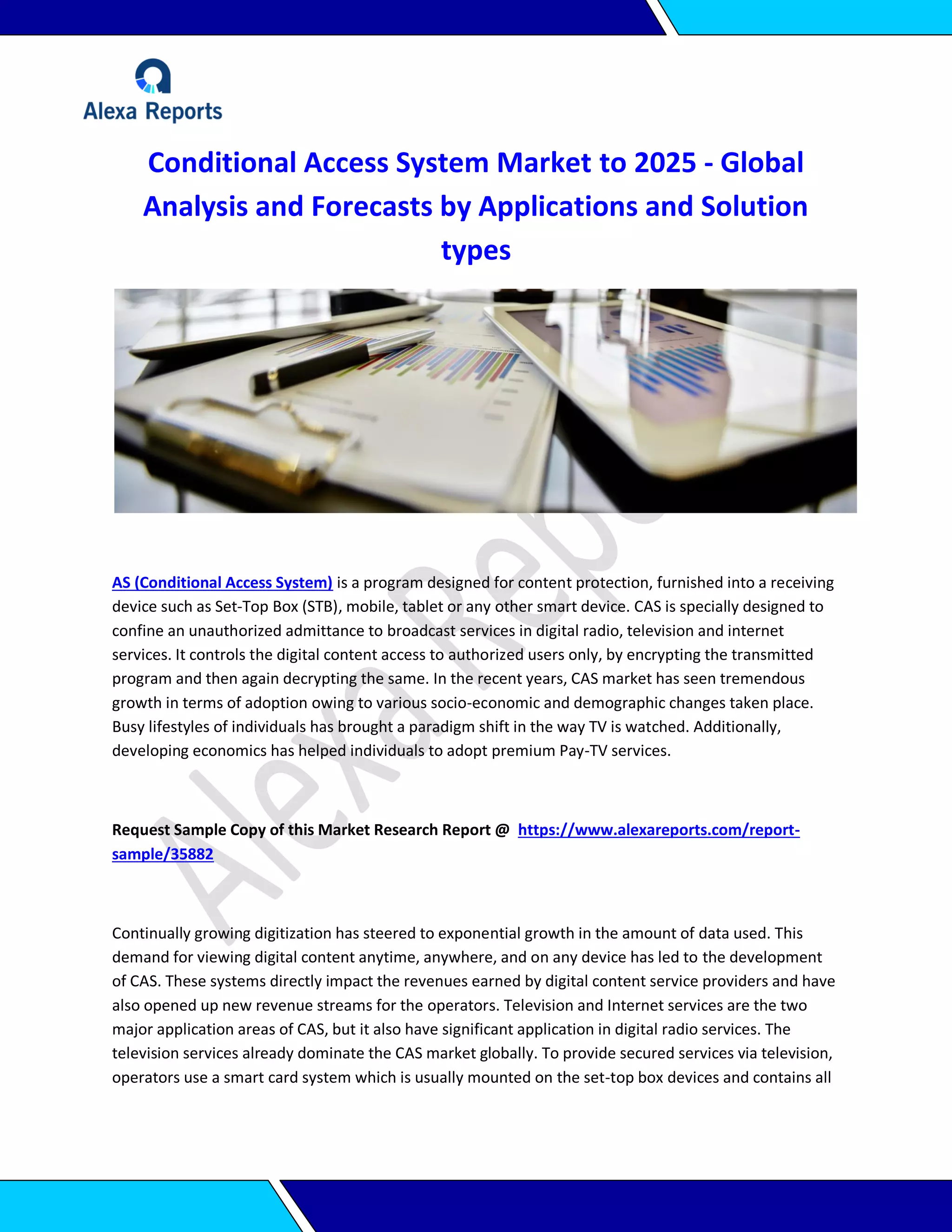 Conditional access system market | PDF