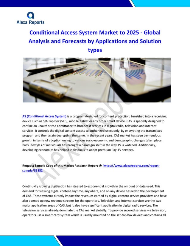 Conditional access system market | PDF