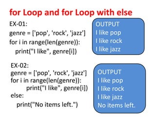Conditional and control statement | PPT