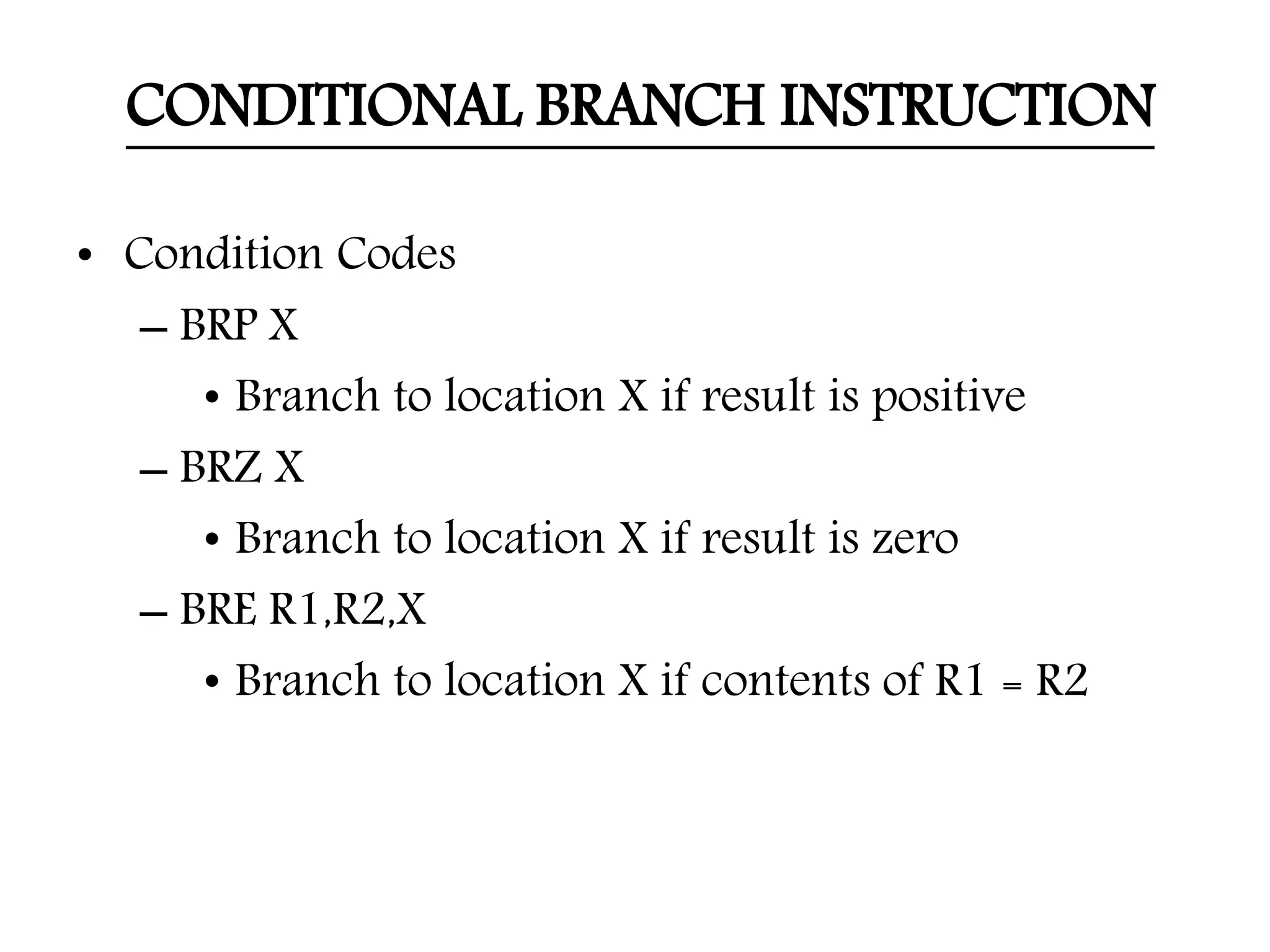 Conditional branches | PPTX