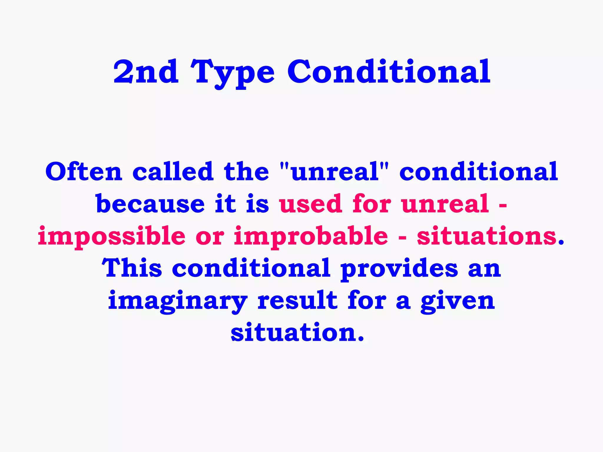 Conditional Clauses | PPT