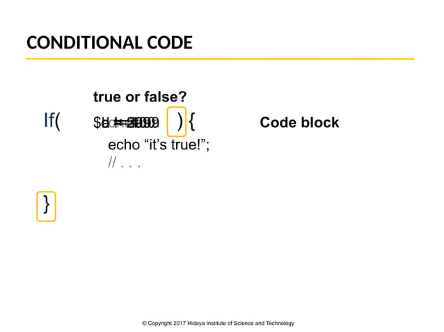 Conditional Code (Day-1) Looping & Condition | PPT