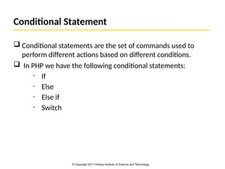 Conditional Code (Day-1) Looping & Condition | PPT