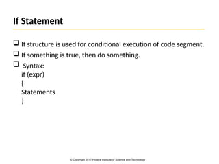 Conditional Code (Day-1) Looping & Condition | PPT