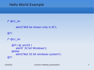 Conditional Compilation | PPT