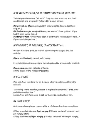 Conditional conjunctions | PDF