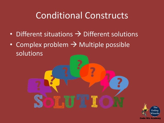 Conditional Constructs in Javascript | PPT Conditional Constructs in Javascript | PPT