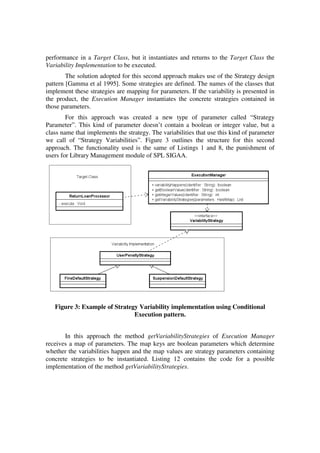 Conditional Execution - A Pattern for the Implementation of Fine-Grained Variabilities in ...