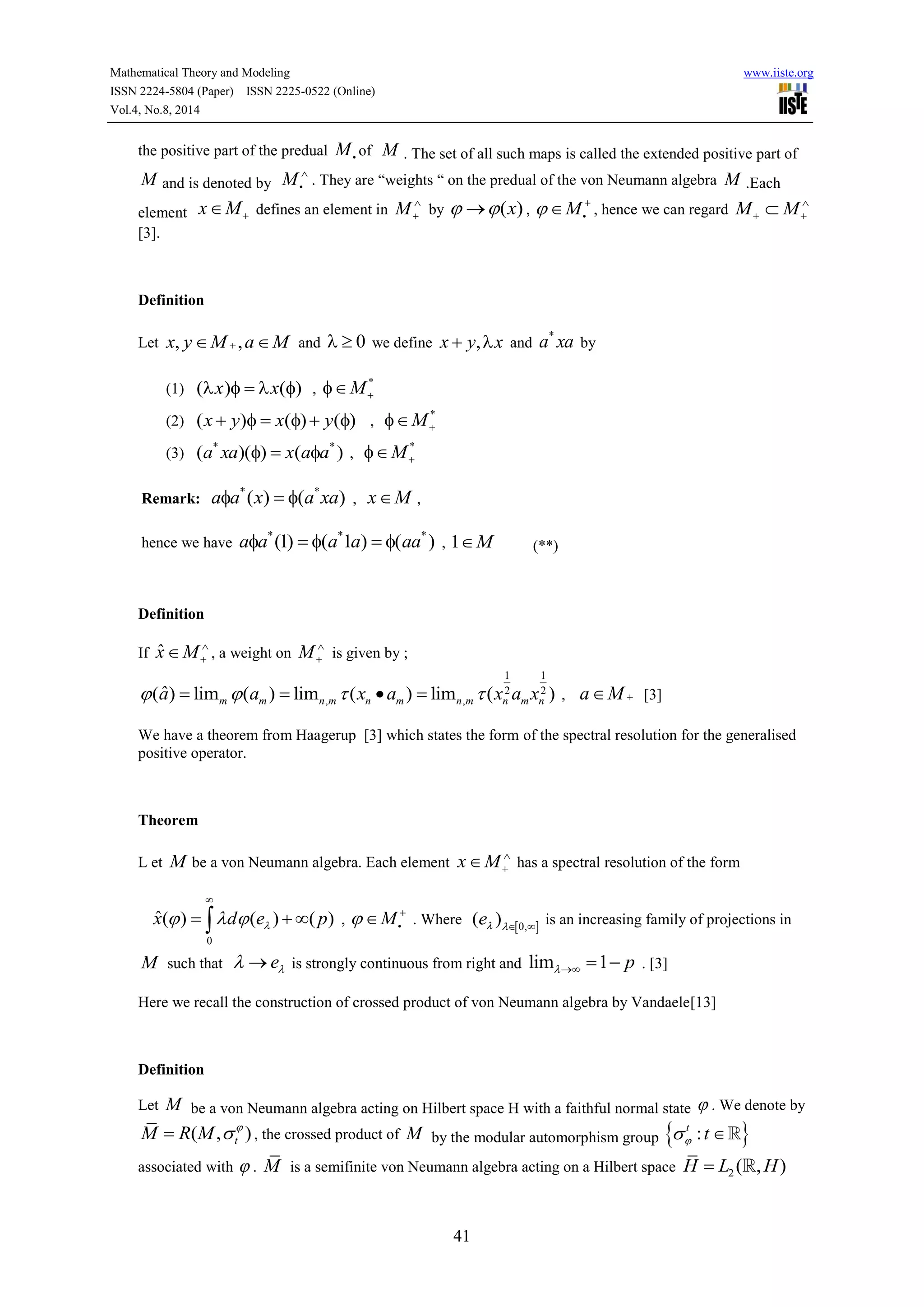 Conditional Expectation On Extended Positive Part Of Crossed Pdf