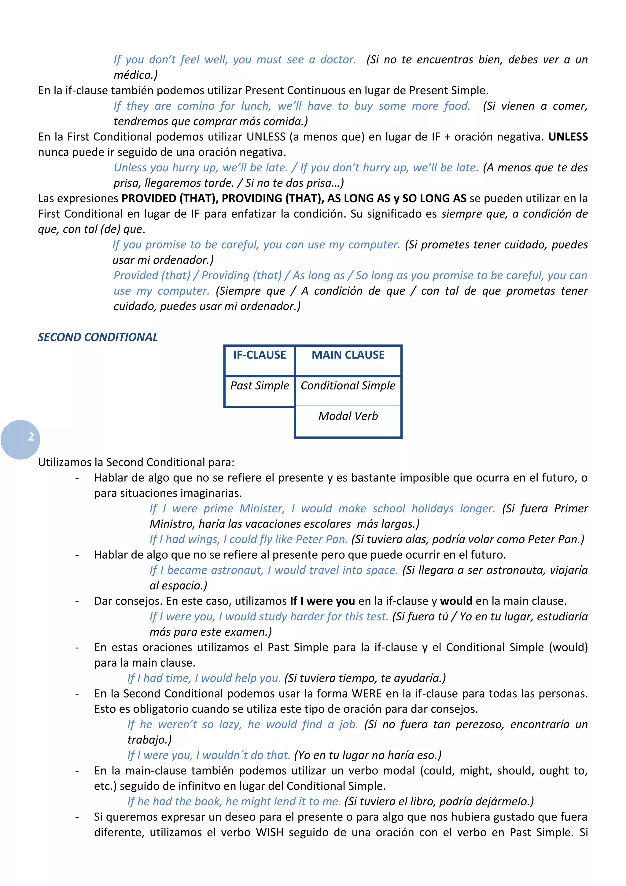 Conditional,explanation | PDF