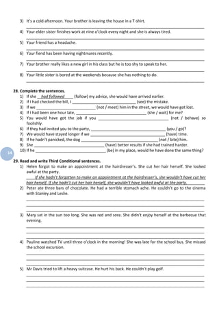 Conditional,explanation | PDF