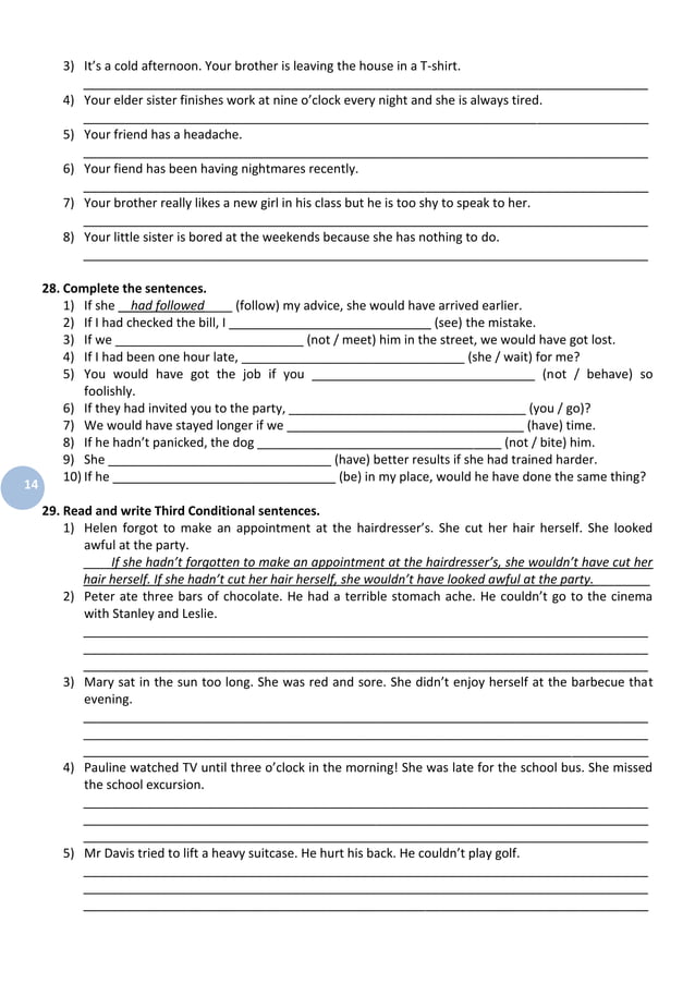 Conditional,explanation | PDF