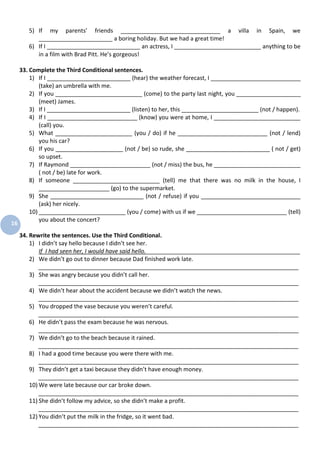 Conditional,explanation | PDF