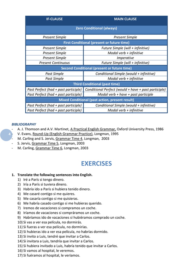 Conditional,explanation | PDF