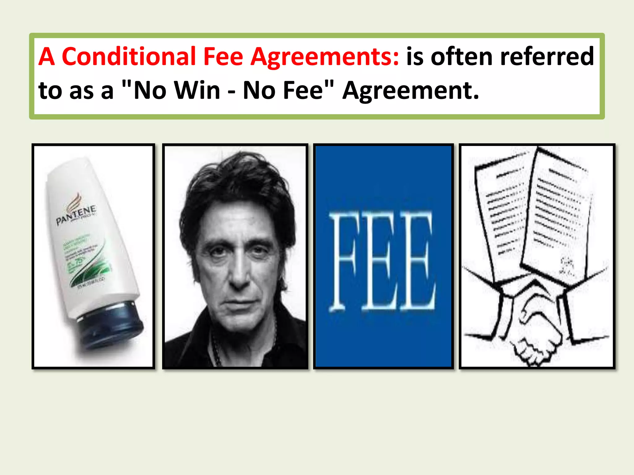Conditional Fee Agreements | PPTX