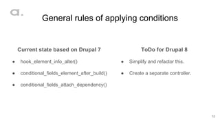 Conditional fields - Olga Riabodzei | PPT