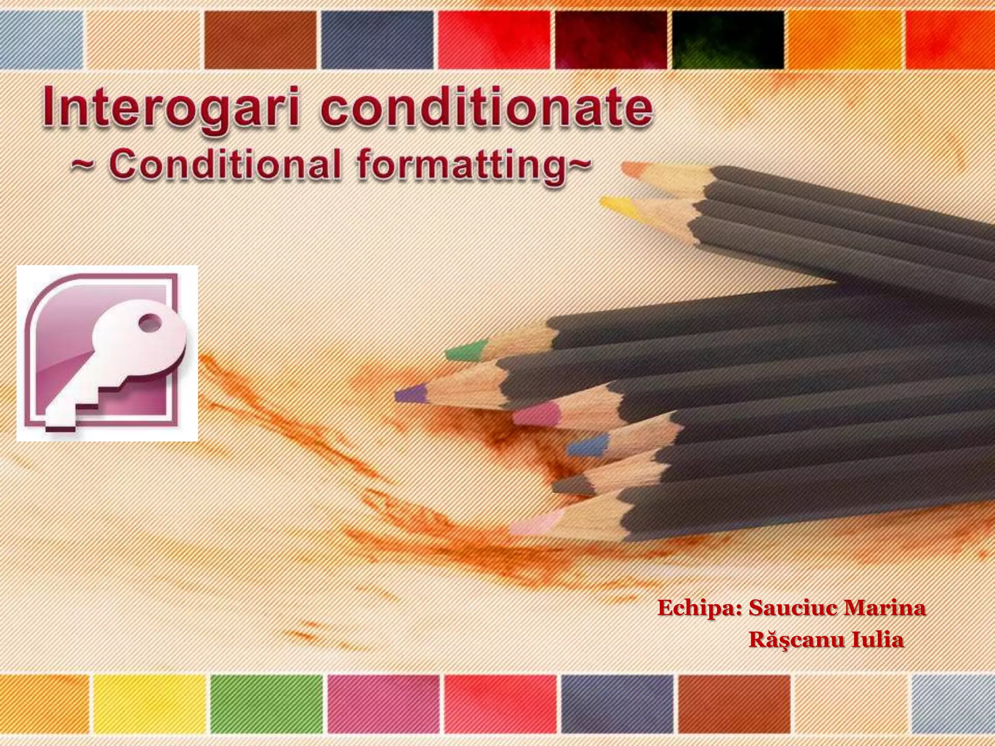 Conditional formatting | PPTX