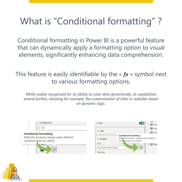 Conditional formatting in Power BI from community | PDF | Programming Languages | Computing