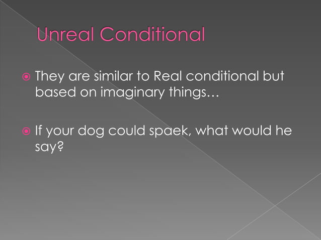 Conditional if | PPT