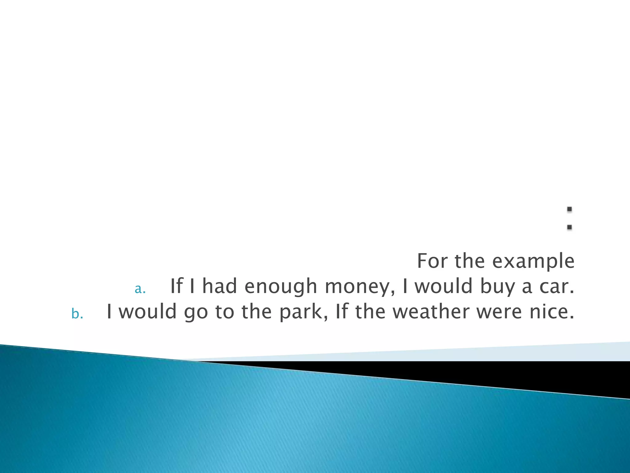 Conditional if | PPT