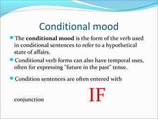 CONDITIONAL CLAUSES | PPT