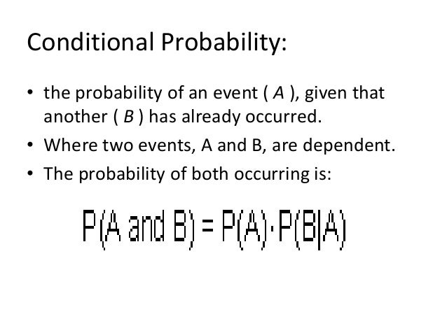 Conditional Probability