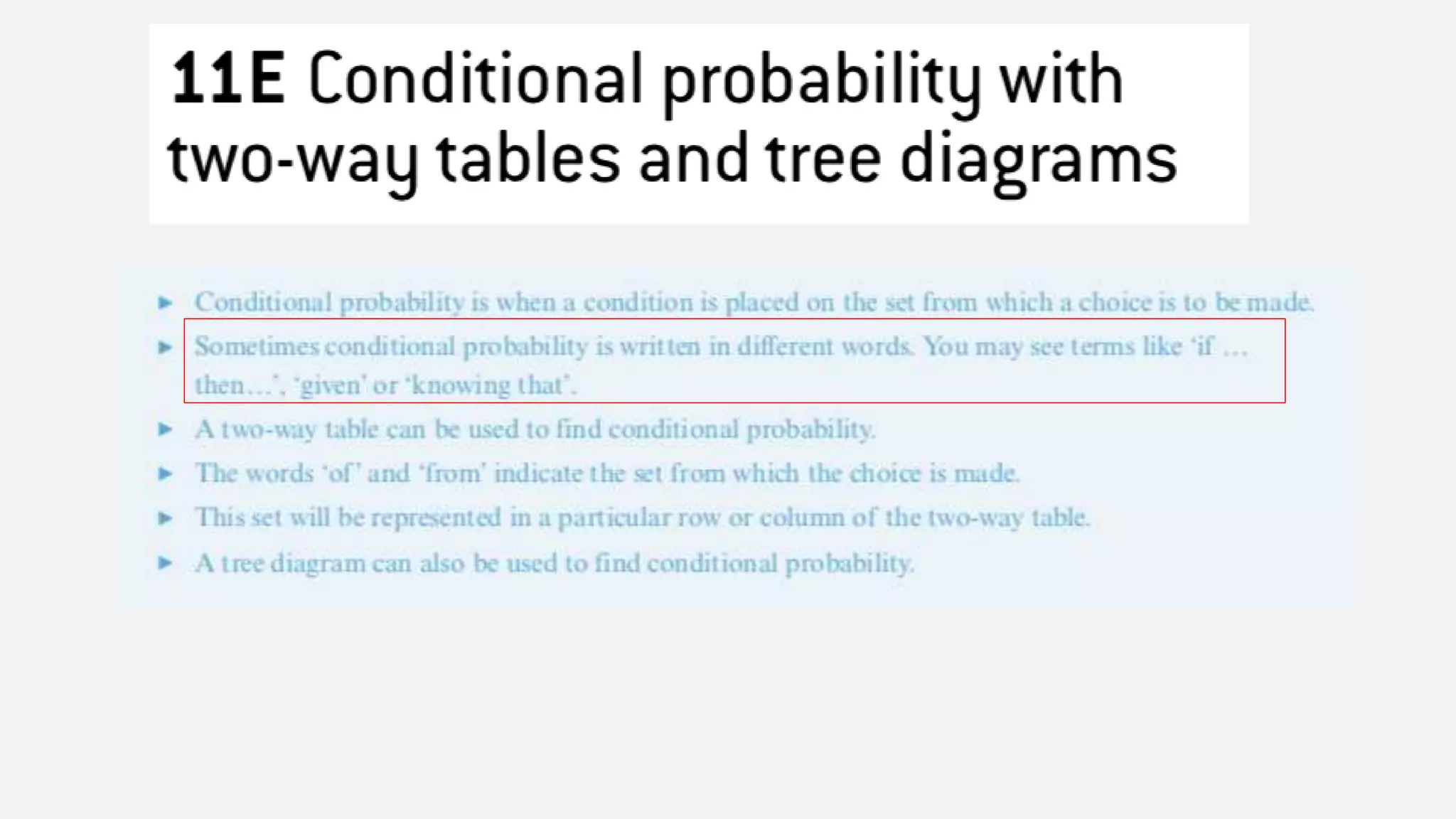 Conditional Probability.pptx | Science