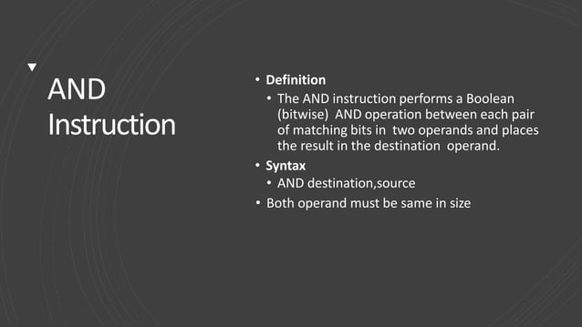 Conditional Processing Boolean And Comparison Instructions Convertedpptx