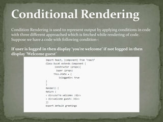 Conditional rendering | PPTX