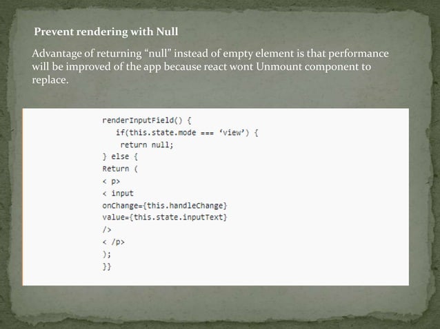Conditional rendering | PPT
