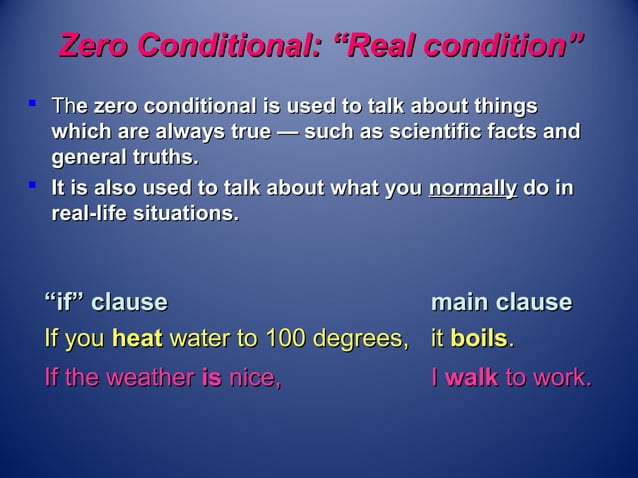 Conditionals 012(rules&exercises) | PPT