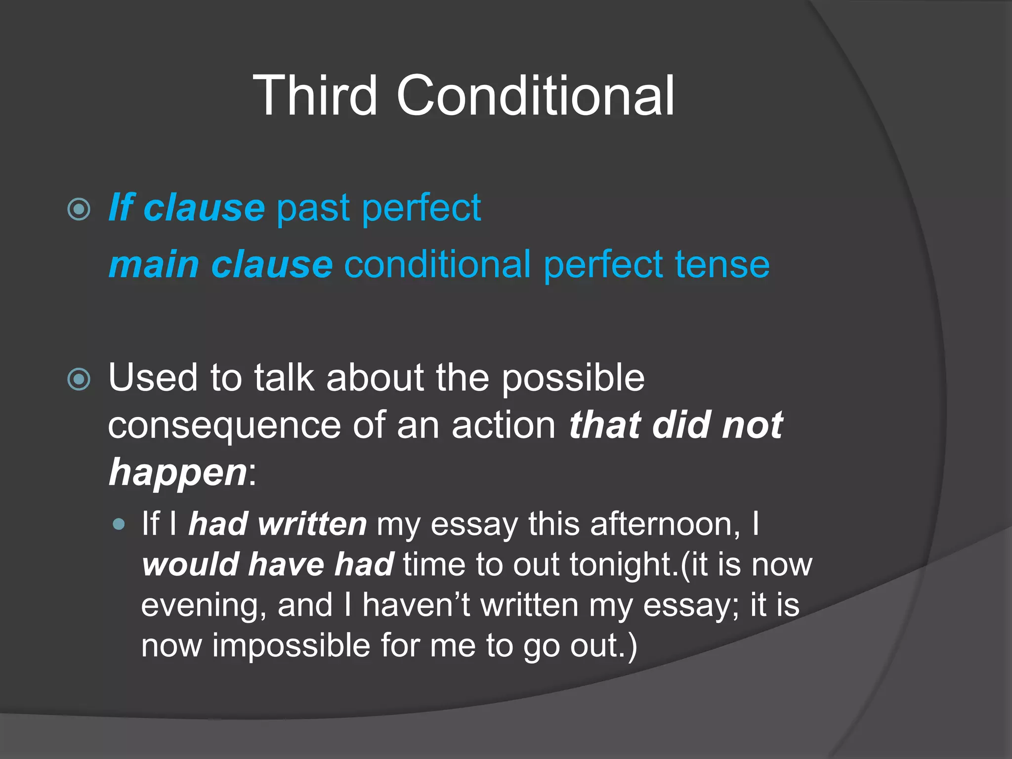 Conditionals | PPTX